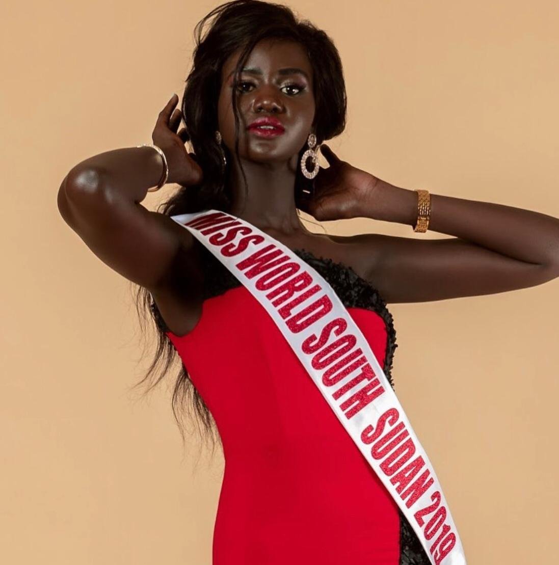 Mariah Nyayiena Mageat | Mariah Nyayiena Mageat Miss South Sudan