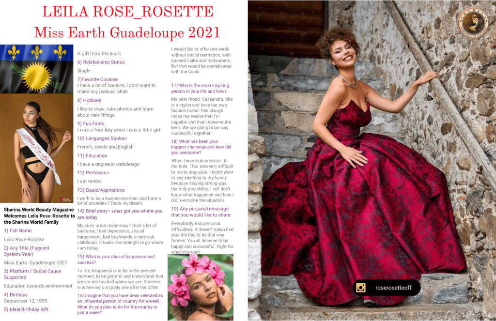 LEILA ROSE-ROSETTE - Sharina World